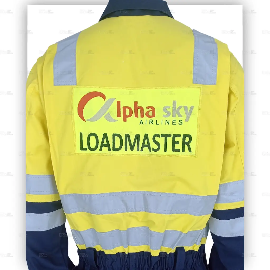 Шеврон на спину Alpha Sky | Apparel Decoration Services